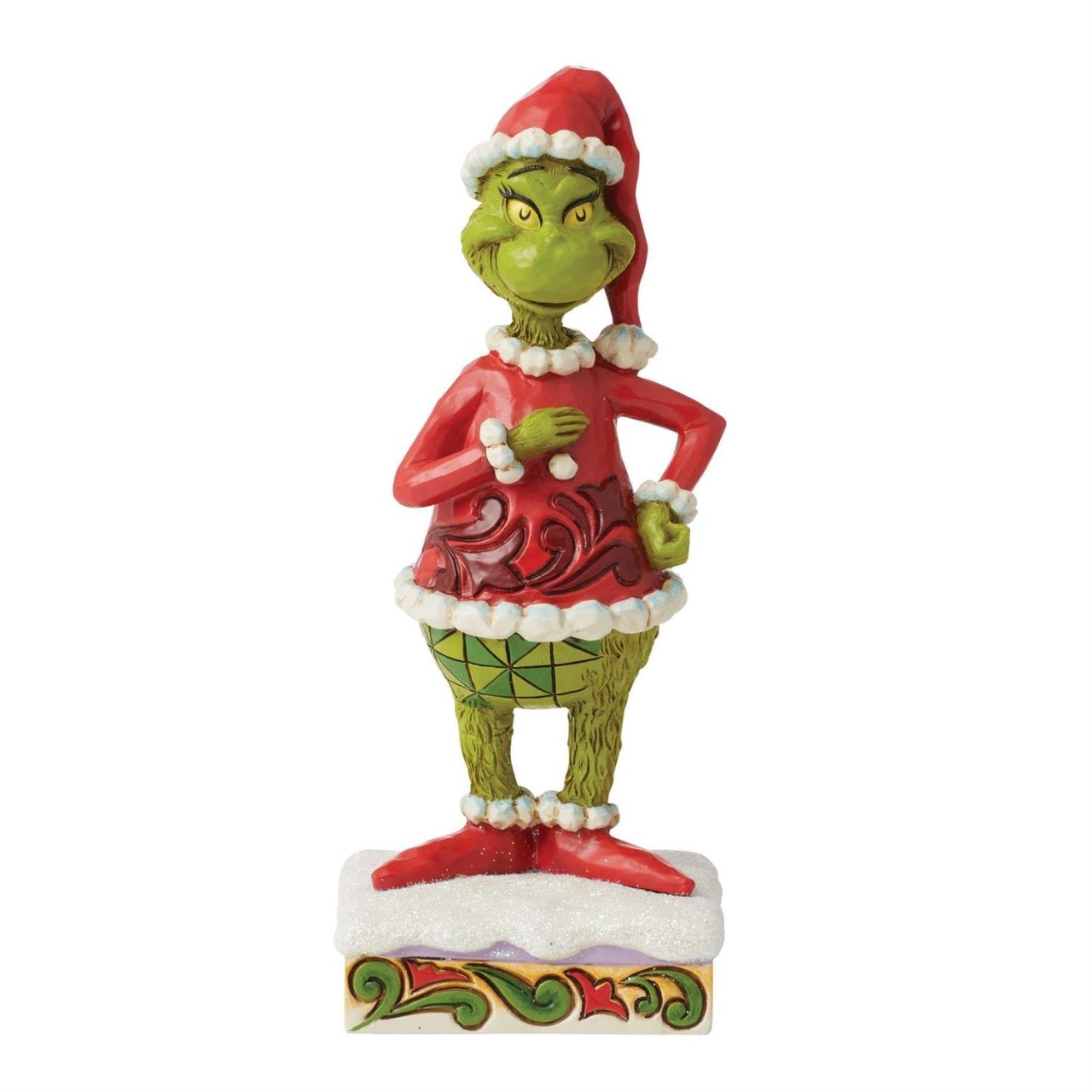 Grinch Personality Pose Happy Grinch - The Grinch by Jim Shore 6012701